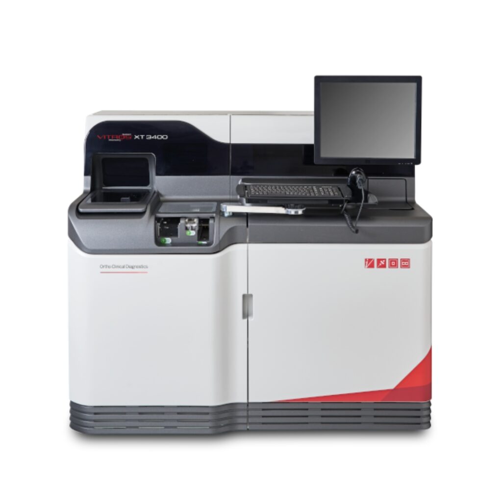 Analisador de Química - VITROS® XT 3400 - Quallyx Saúde