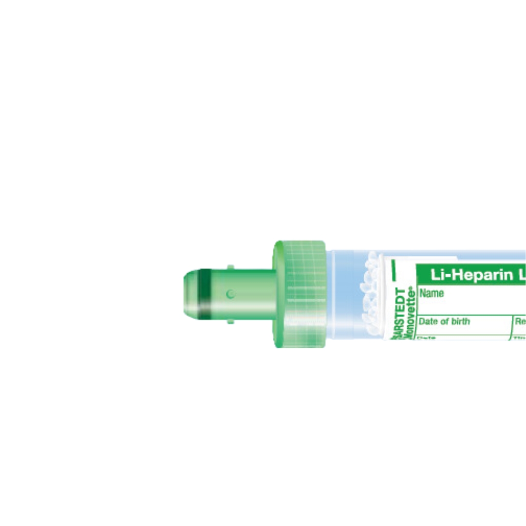 Heparina de Lítio - S-Monovette - Quallyx Saúde